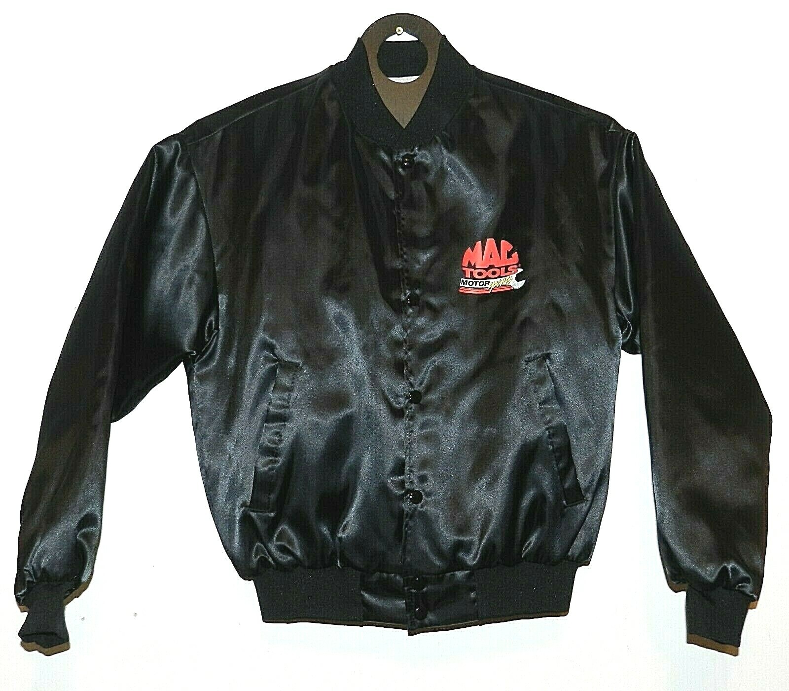 Vintage Swingster Black Jacket Mac Tools Motor Sports… - Gem