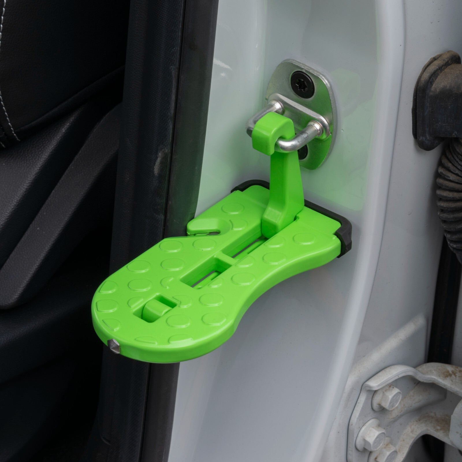 Car/suv/pick-up door step pedal,latch hook,easy reach foot peg green | eBay