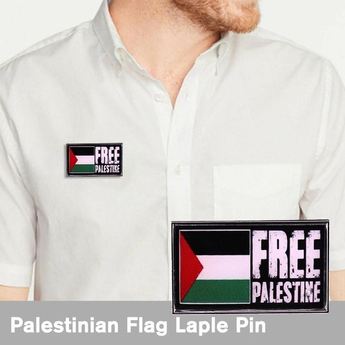 1X Palestine Palestinian Flag Pins Badge Lapel Free Palestine Enamel ...