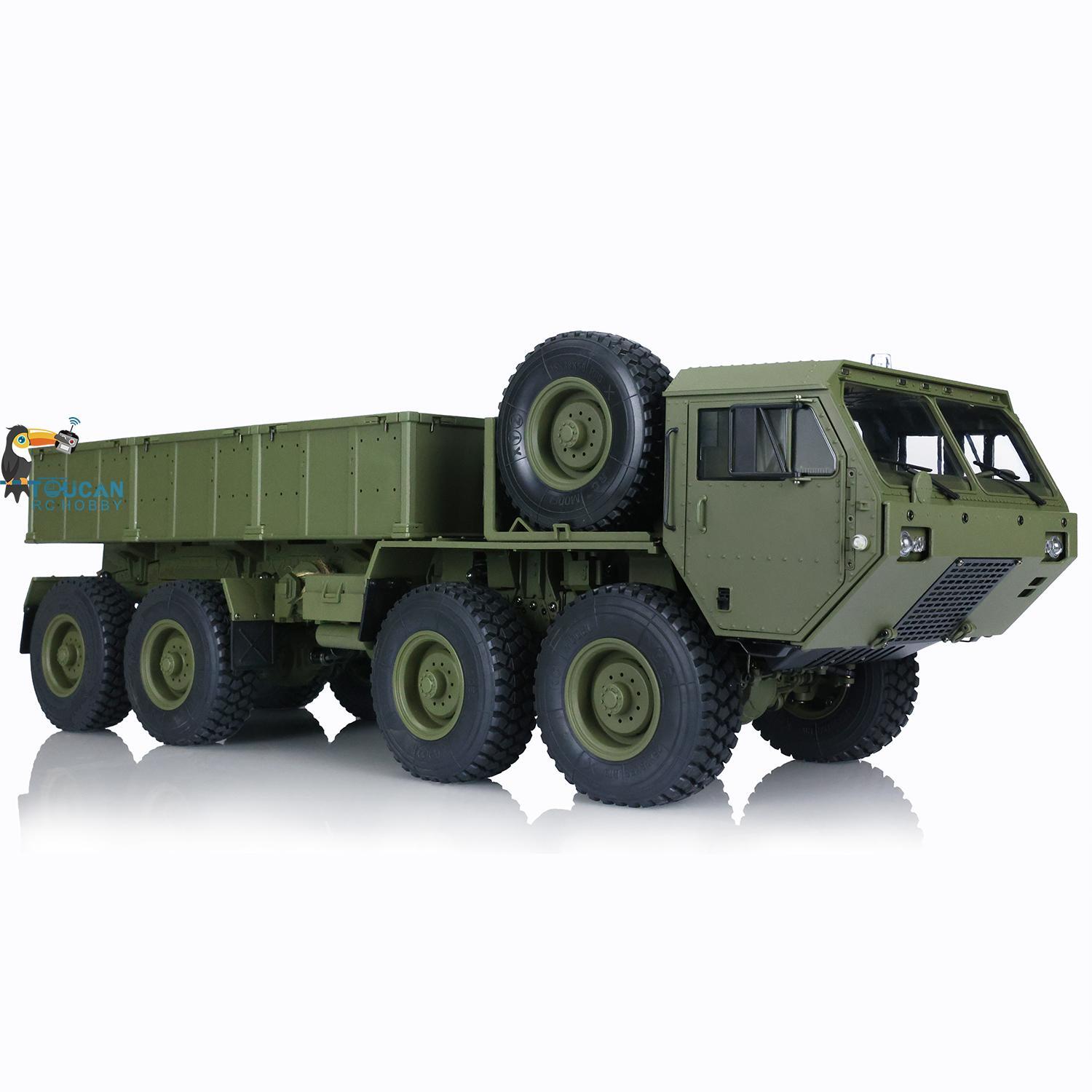 1/12 HG P801 8WD RC US Military Truck 8x8 Metal Chasis Model 2.4Ghz ...