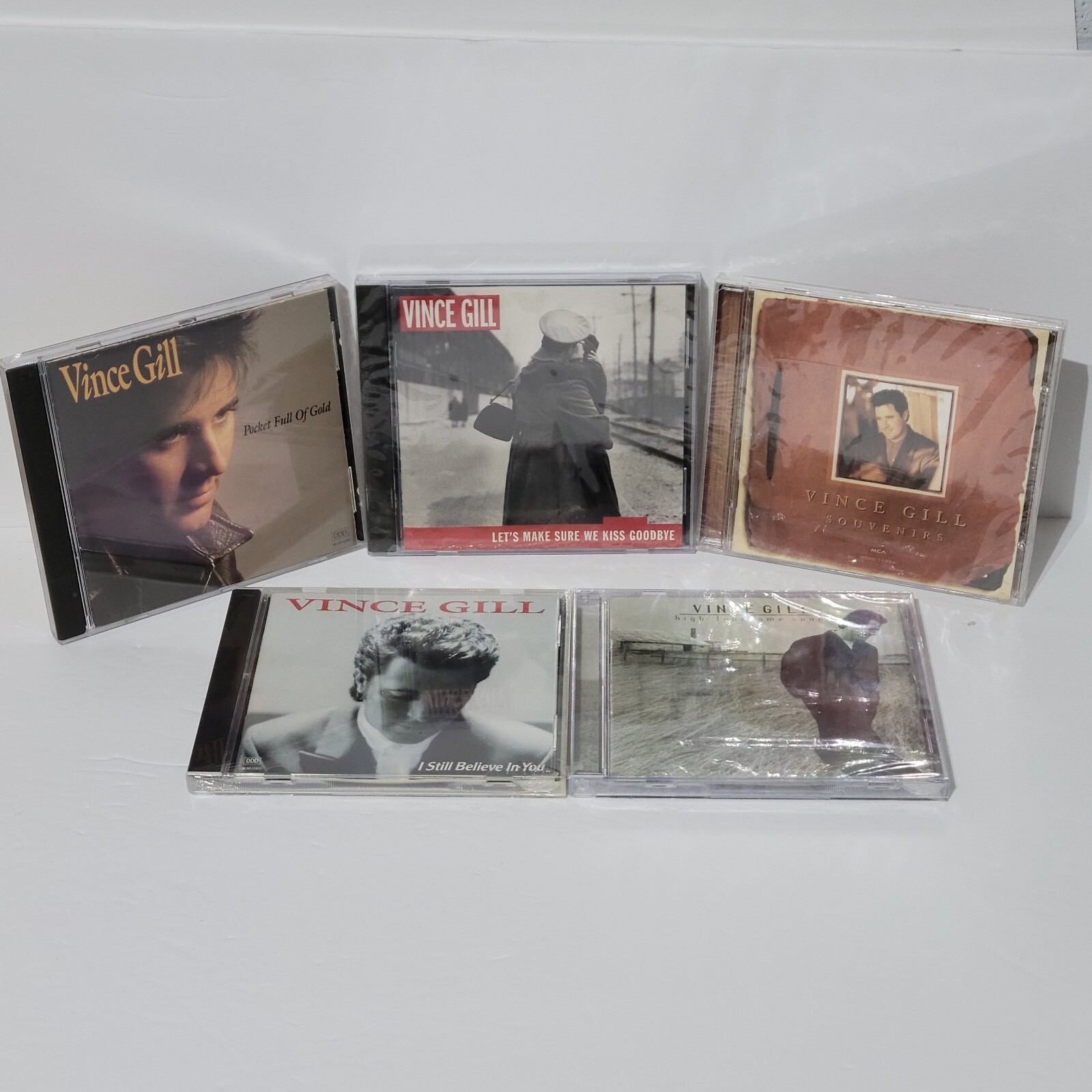 Vince Gill 6 CD Lot - Souvenirs, When Love Finds You Pocket Full of ...