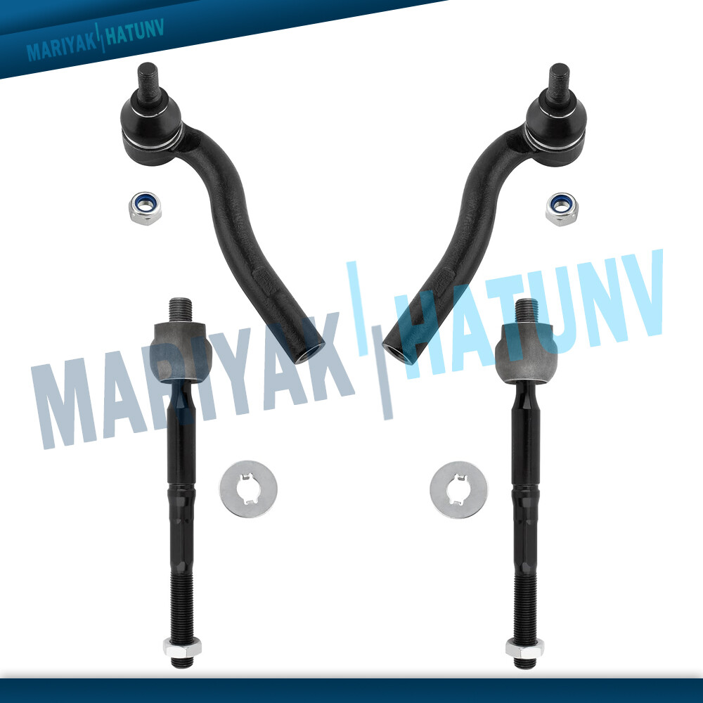 4PCS Complete Front Suspension Tie Rod Kit For 1998-2005 Lexus GS300 ...