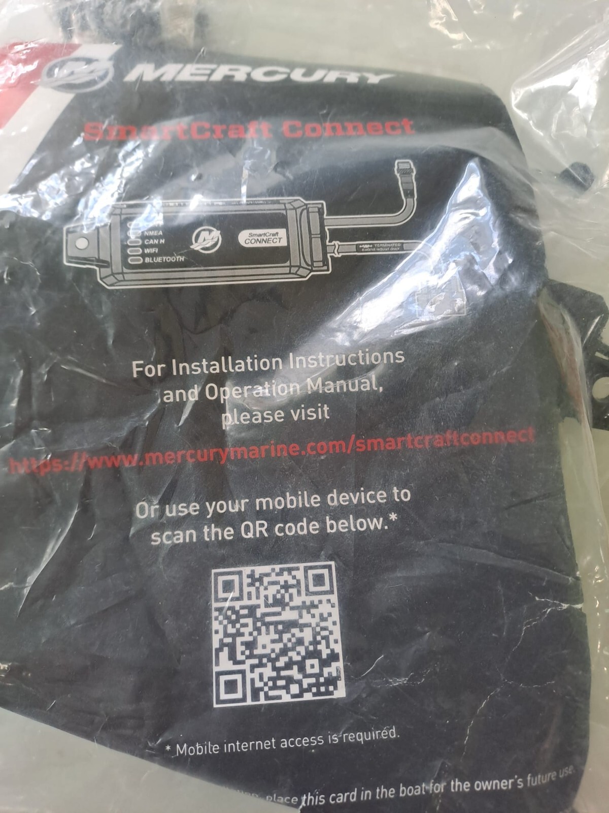 -NEW- Mercury 98-8M0173703 SmartCraft Connect Module Triple / Quad ...