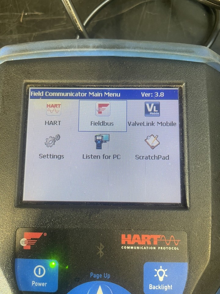 Emerson HART 475 Field Communicator 3.8 w/ HART Graphics Bluetooth ...