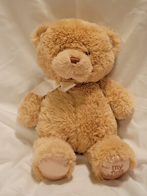 Baby Gund My First Teddy Bear Baby Stuffed Animal Tan 11" Plush 6048622 ...