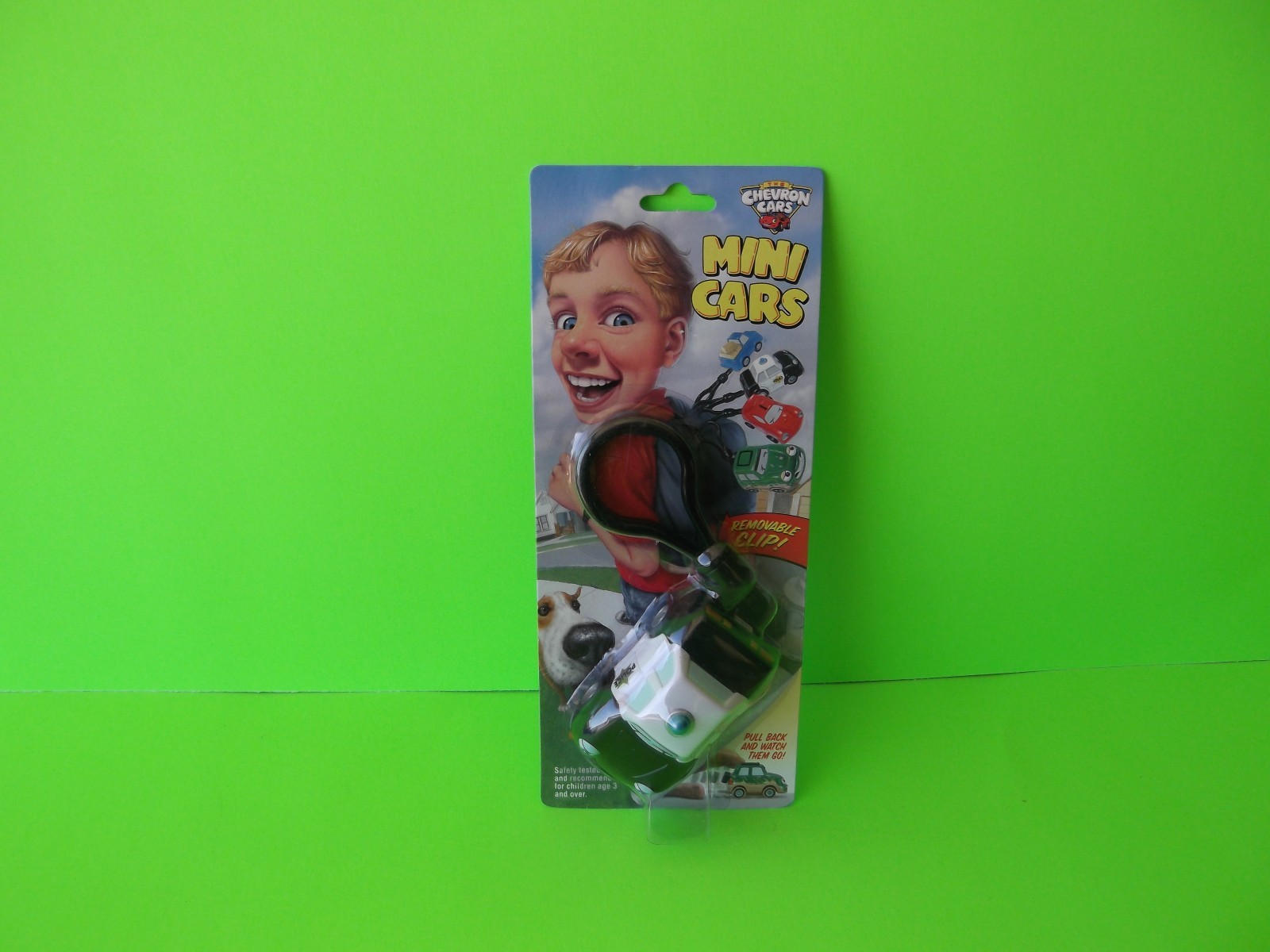 Chevron Mini Cars Patty Patrol 3"in Pull Back & Go Police Car w ...