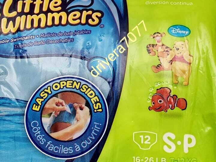 Disney Winnie-The-Pooh Huggies Little Swmmers 12 S-P Swim Diapers ...