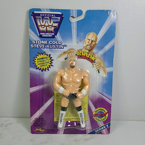 WWF Bend Ems Stone Cold Steve Austin Wrestling Action Figure WWE ...