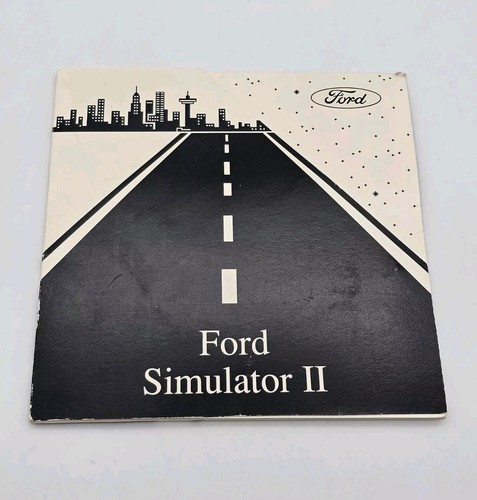 Vintage Ford Simulator II Macintosh 1986-1989 Driving Similator Floppy ...