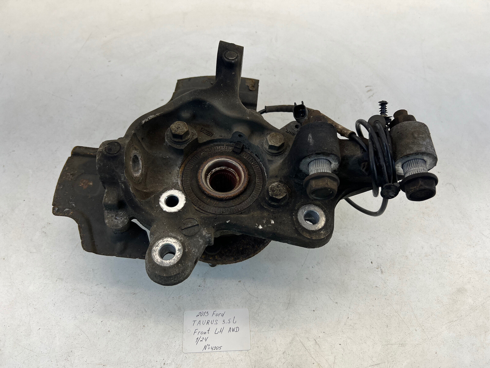 2013-2019 Ford Taurus 3.5L AWD Front Left Spindle Knuckle OEM. | eBay