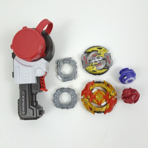 Beyblade Burst Turbo SlingShock Spryzen S4, Roktavor R4 & Launcher | eBay