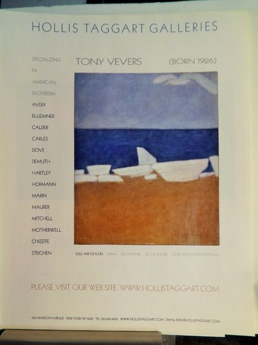 TONY VEVERS / HERMANN FUECHSEL ART PIECES VTG ORIG 2006 ADVERTISEMENT ...