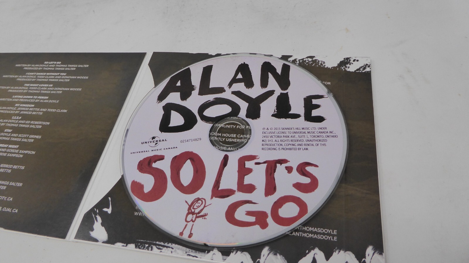 So Let's Go by Alan Doyle (CD, 2015) for sale online | eBay