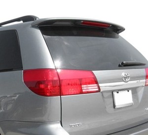 PAINTED ANY COLOR FITS TOYOTA SIENNA 2004-10 REAR HATCH SPOILER W/3RD ...