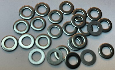 M5 Flat Washers Tin Steel OD=10mm Qty.25 (24M158) | eBay