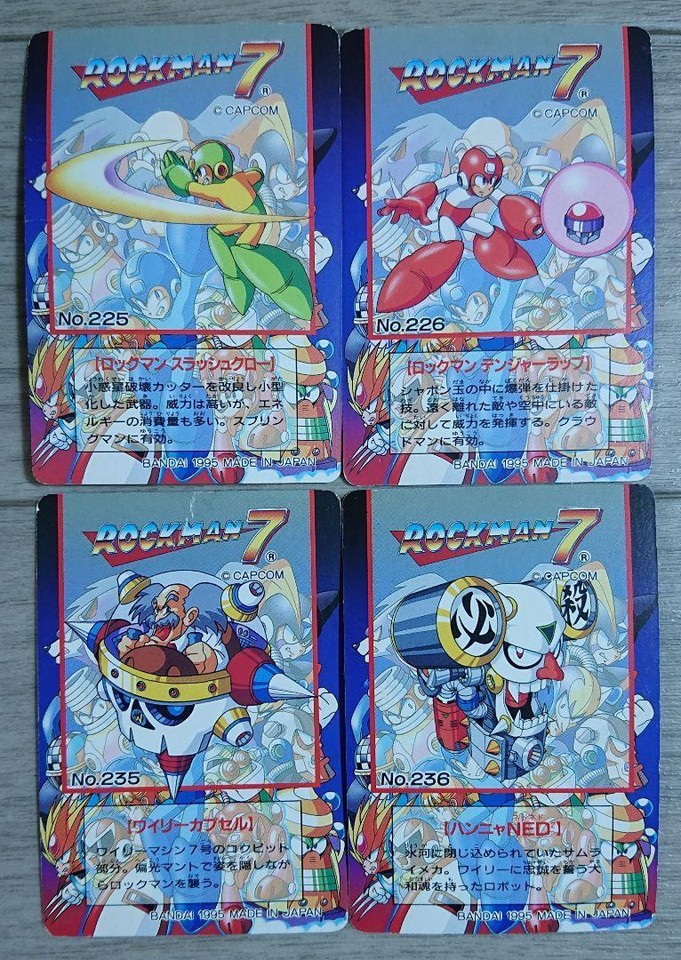 Mega Man card Mega Man 7 @ | eBay