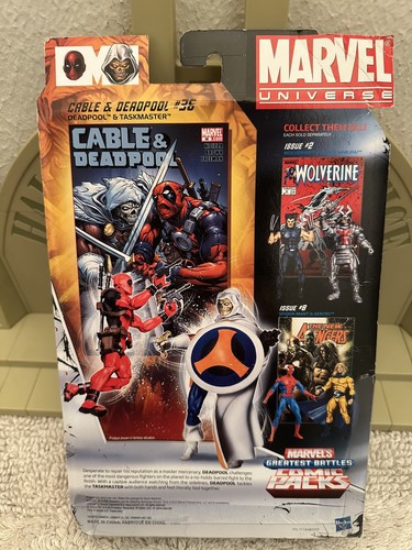 Marvel Universe 3.75 Greatest Battles Comic Packs 2pk DEADPOOL and ...