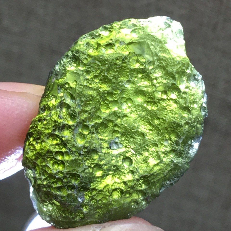 32Ct Moldavite Genuine Raw Moldavite Crystal from Czech Republic ...