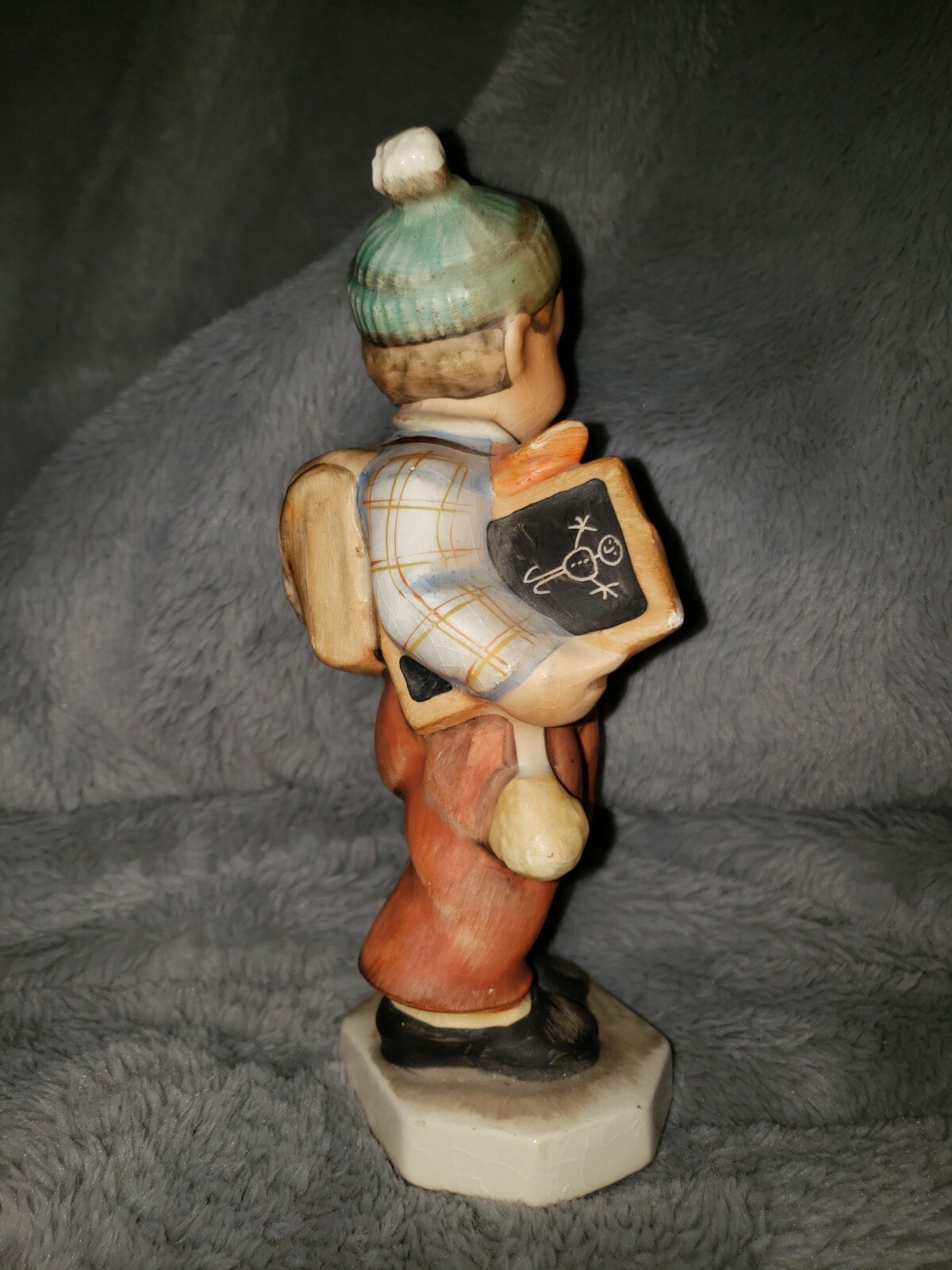 Antique Friedel Western Germany Porcelain School Boy Figurine ...