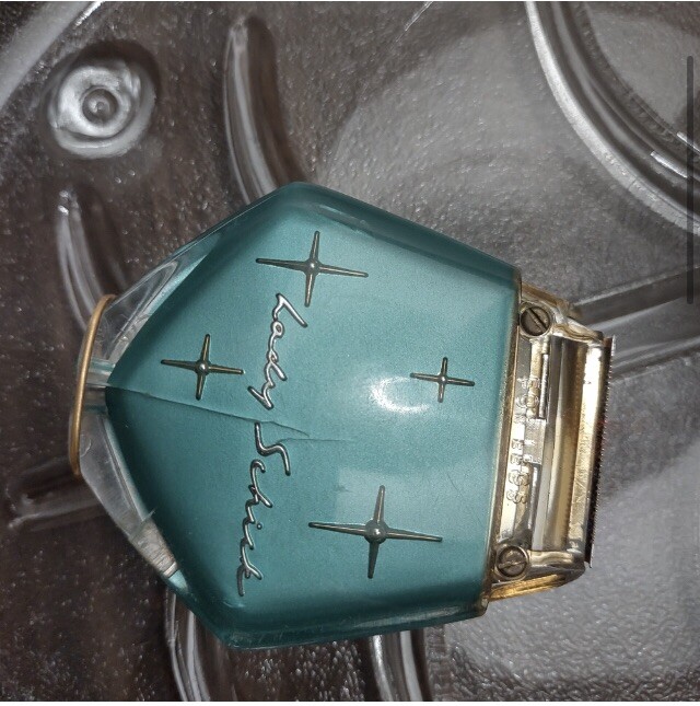 Lady Schick Electric Razor Shaver - Mid-Century Modern Starburst Teal ...