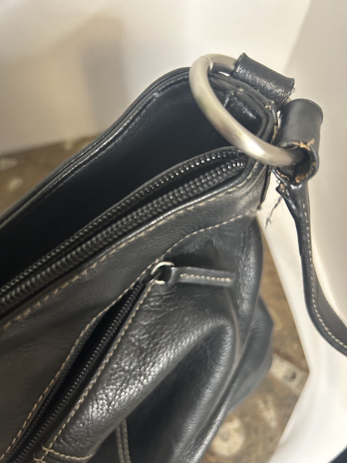 g h bass leather purse | eBay