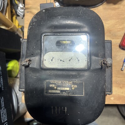Electrical Meters - Antique Electric Meters
