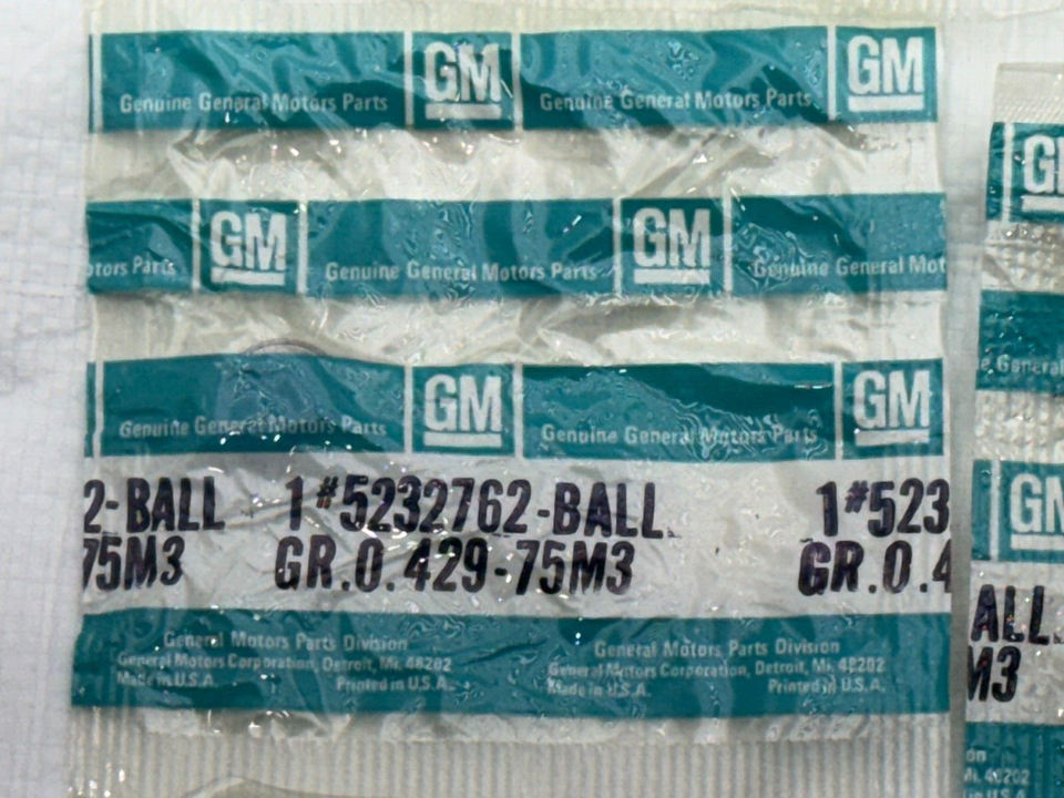NOS GM Lot of 16 Rocker Arm Balls 1965-1972 Corvette Monte Carlo ...
