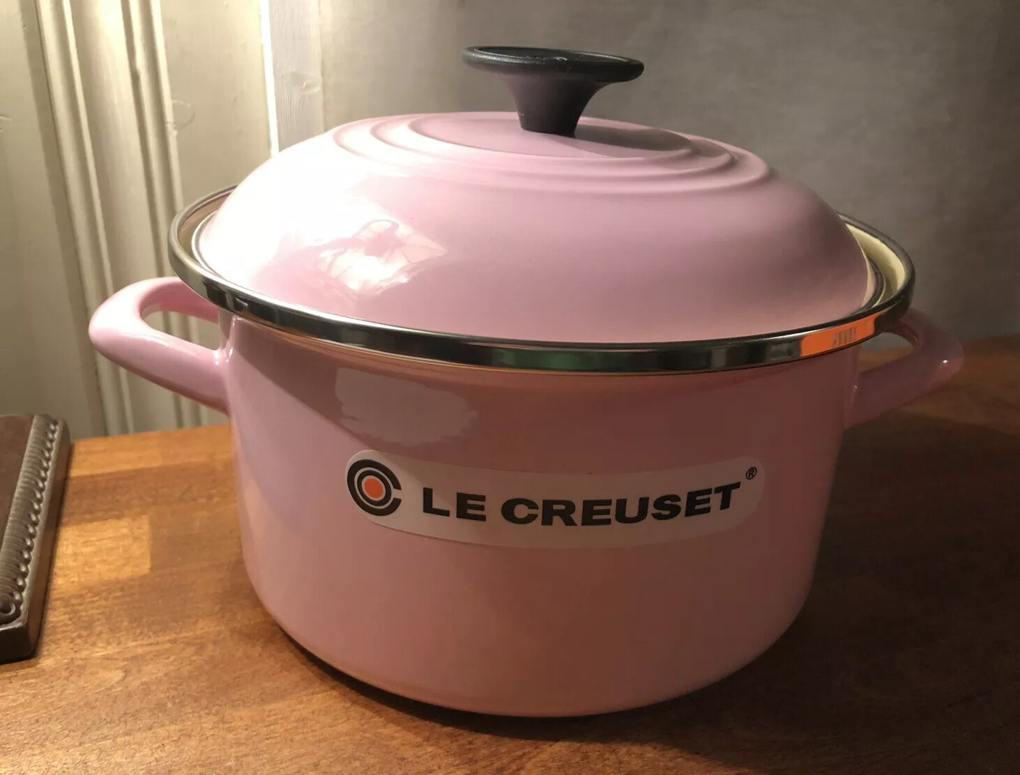 3 7/8 Quart "Satin Pink" LE CREUSET Mini Stockpot Casserole NWT ...