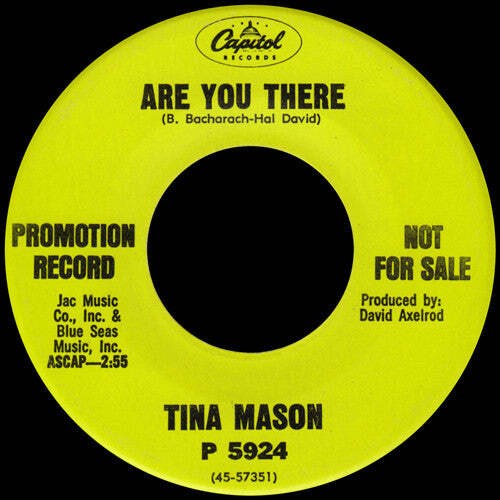 Tina Mason - Are You There (7", Single, Promo) (Good Plus (G+)) | eBay