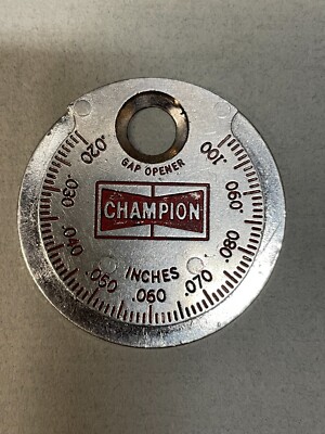 Vintage Champion Spark Plug Gapper/Gap Tool - CT-481 Taper Gap Gauge | eBay
