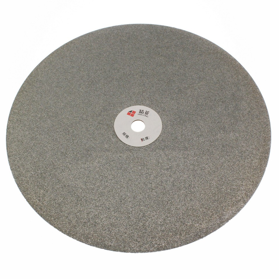 12" inch Diamond Grinding Disc Grit 46-2000 Flat Lap Disk Abrasive ...