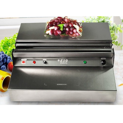 450mm Food Tray Wrapper Film Wrap Sealer Supermarket Fruit Packing ...