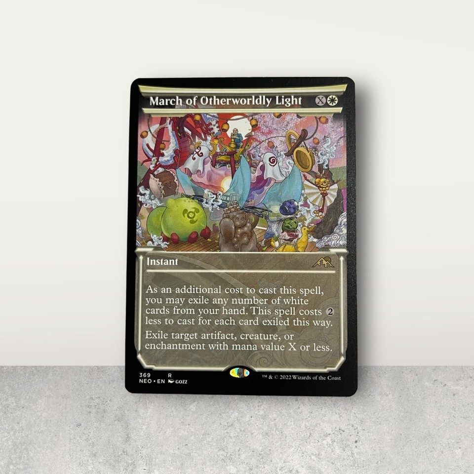 Magic: The Gathering | NEO | March of Otherwordly Light | 369 | RARE ...