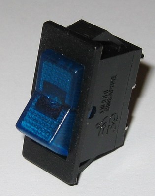 Rocker - Blue Rocker Switch