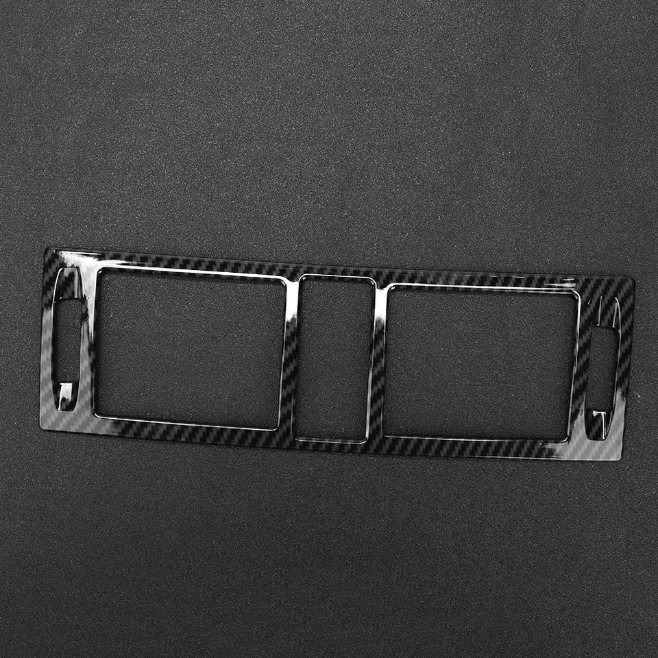 Carbon Fiber Style Air Vent Frame Trim ForC Class W204 2007-2010 With ...