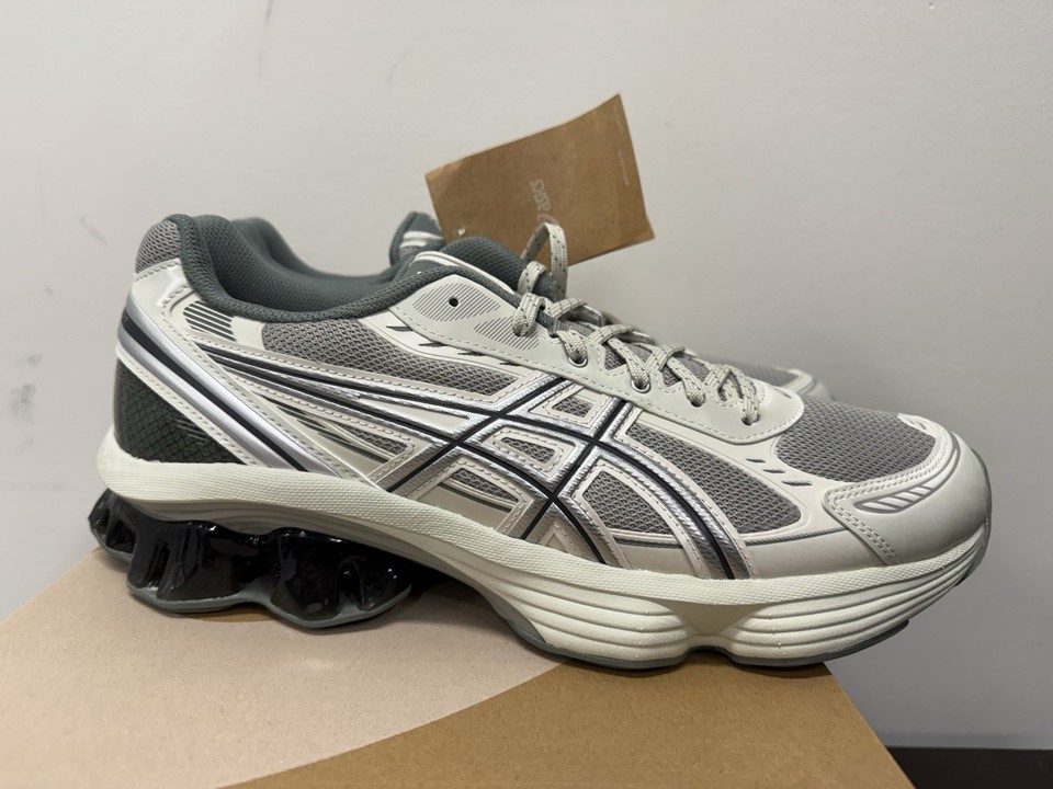 NEW ASICS Gel-Kinetic Fluent SEAL GREY/PURE SILVER 1203A591-021 Men's ...