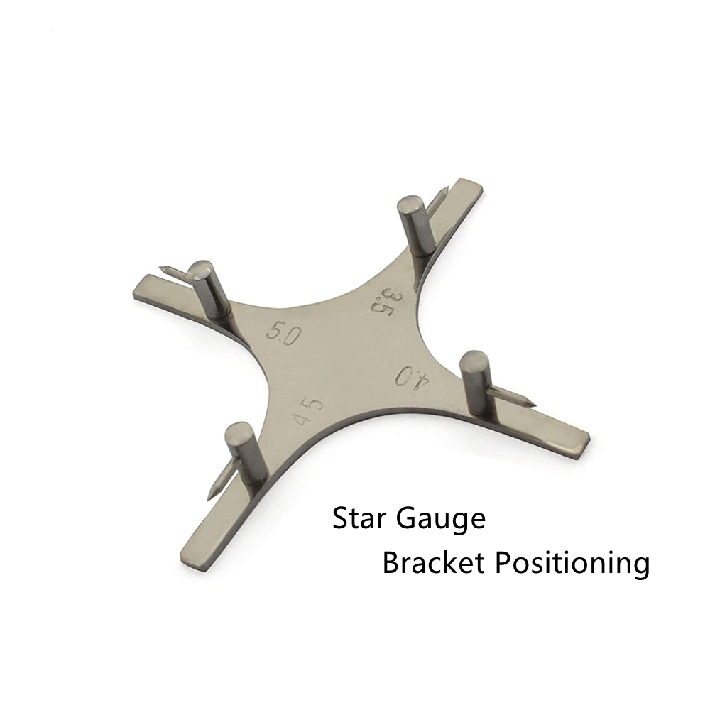 Dental Orthodontic Bracket Positioning Boon Star Type Gauge Measuring ...