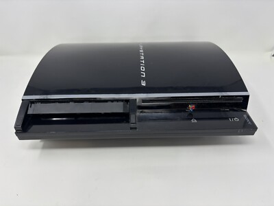 Sony PlayStation 3 PS3 FAT CECHE01 Backwards Compatible Console FOR ...