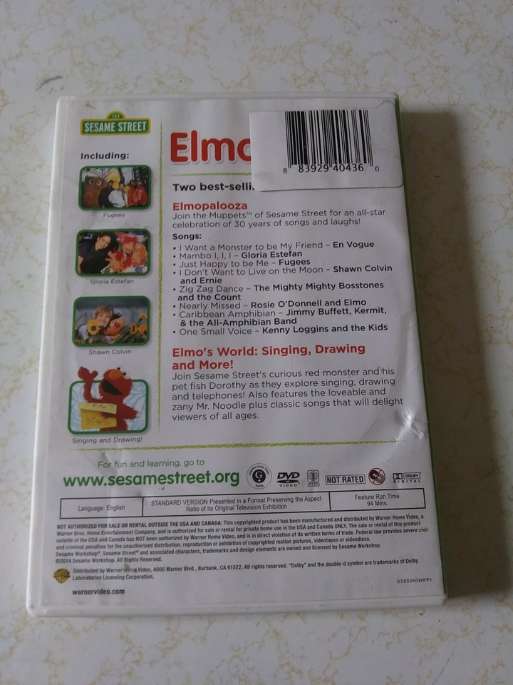 Sesame Street: Elmo and Friends (DVD, 2014) 883929404360| eBay