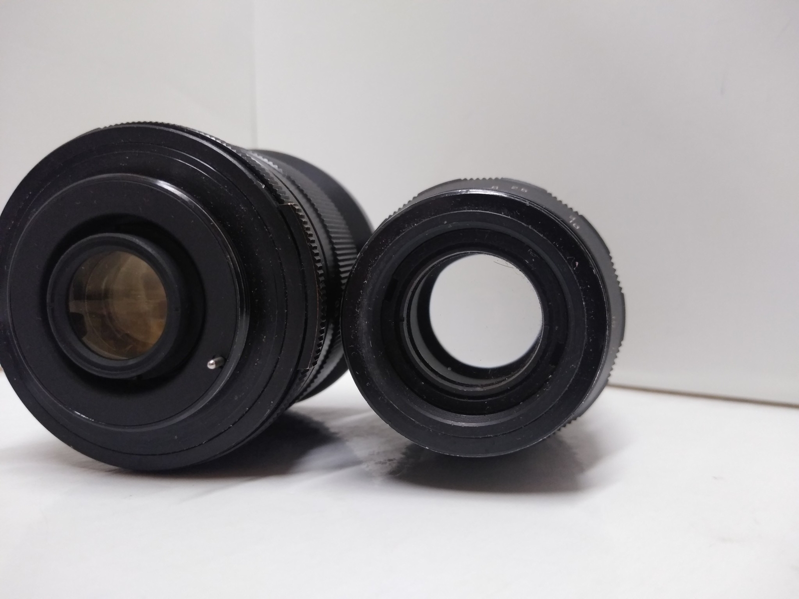 Vintage 2Pc Vivitar Camera Lens Lot Wide Angle 28mm & Tele 135mm SLR ...