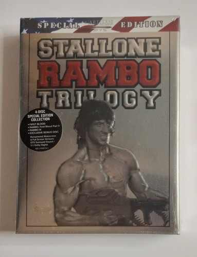 Rambo Trilogy (4-Disc Special DVD Edition Collection) w/Tin Slip Cover ...