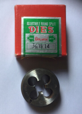 Goliath 7/16” Threading Die . Unused | eBay