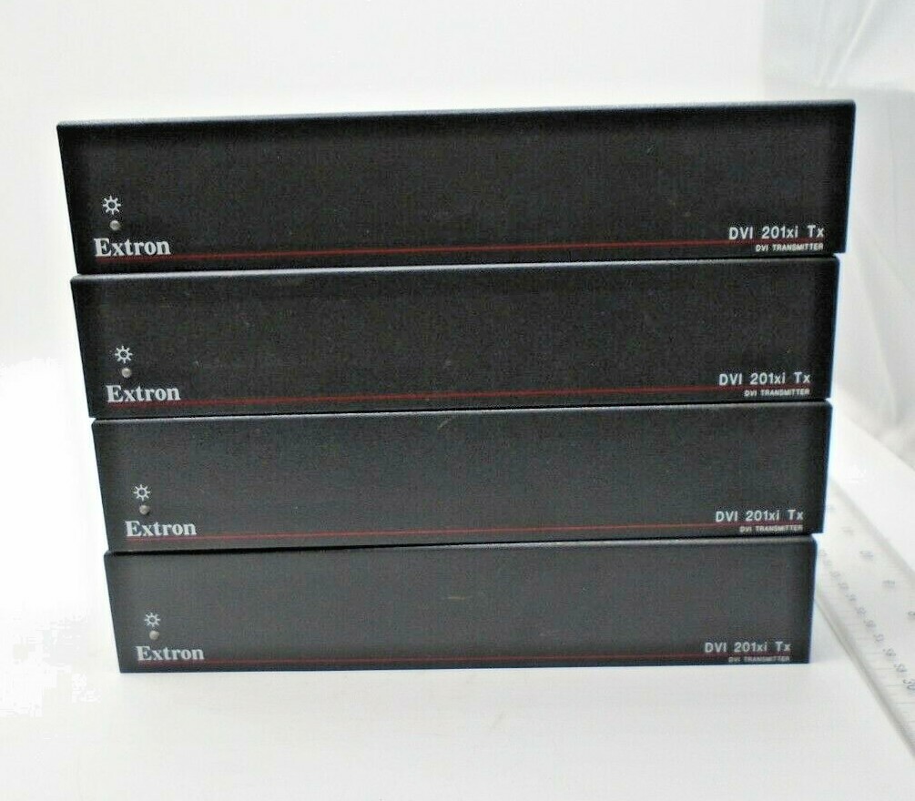Extron DVI Transmitter Lot of 4 With EDID Minder DVI 201xi Tx Working ...