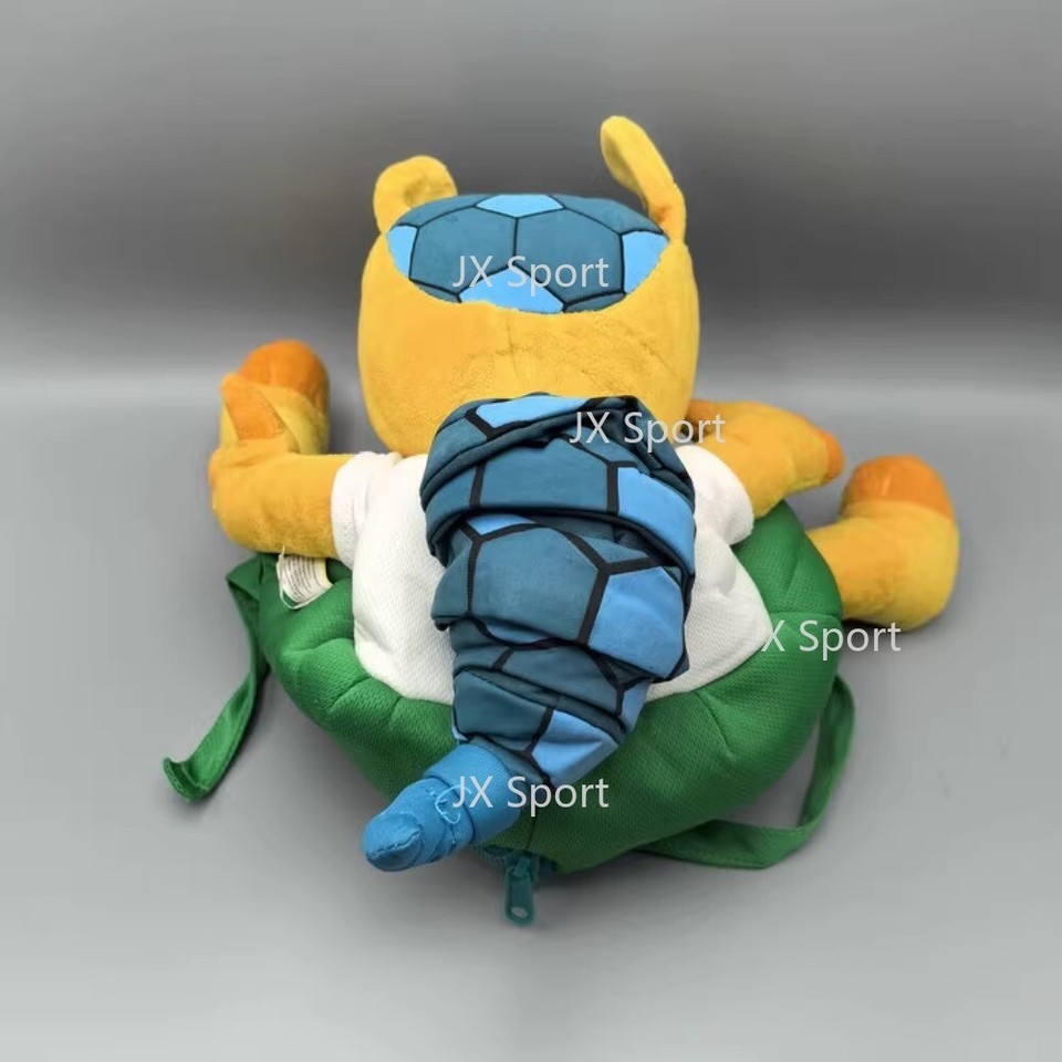2014 Brazil Soccer World Cup Mascot Fuleco Plush Shape Authentic 1 | eBay