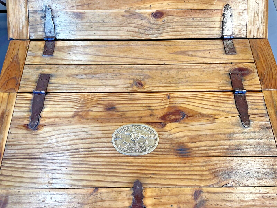 'Pony Express' Rustic Solid Brass Wall Sign Plaque Decor | eBay