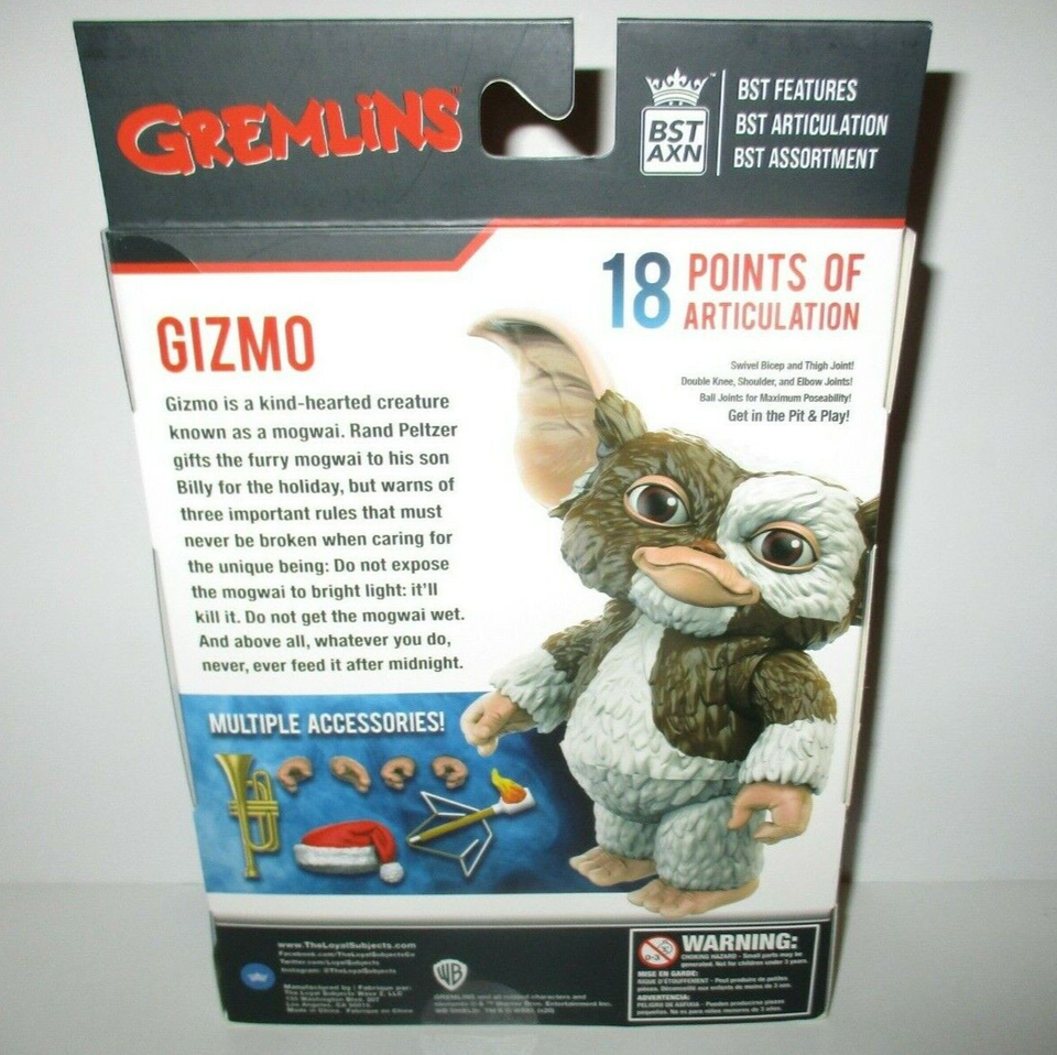 Gremlins Stripe & Gizmo 5" Action Figures Set The Loyal Subjects BST ...