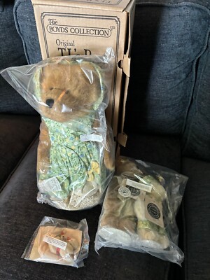 Boyds Bears T.J.s Best Dressed - Mary Elizabeth, Becca & Ruth w/ Tilly ...