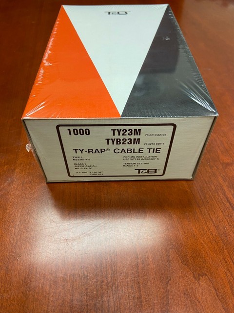 Thomas & Betts TY23M Cable Tie Nat 92x2.3mm Pk1000 for sale online | eBay