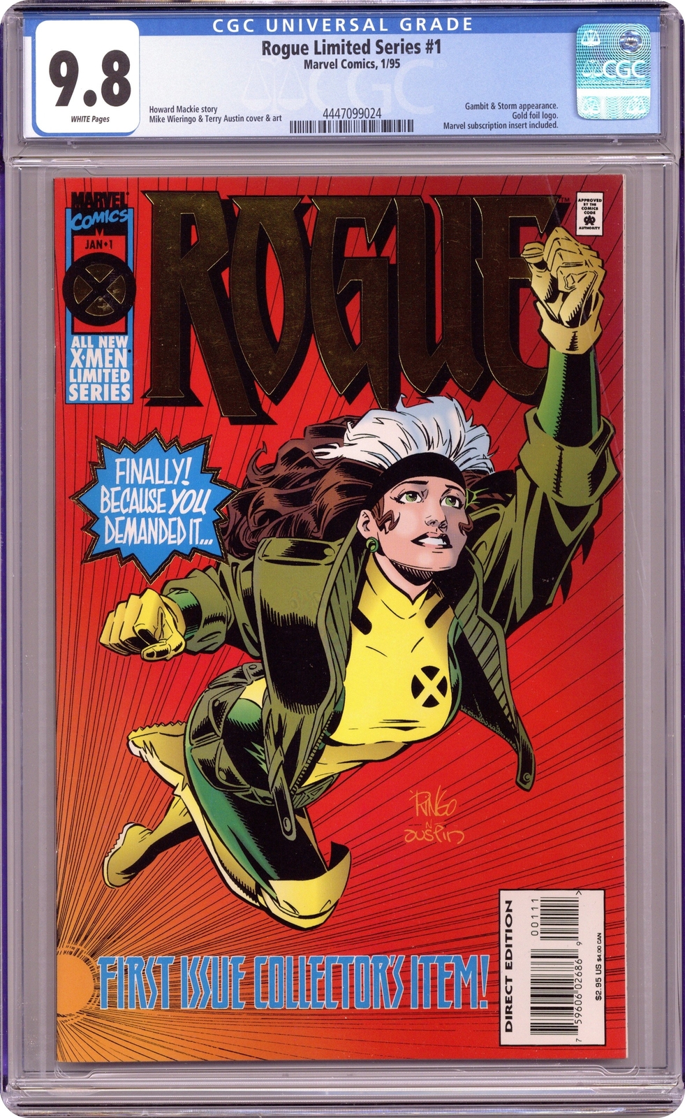 Rogue 1st Series #1 CGC 9.8 1995 4447099024 | eBay