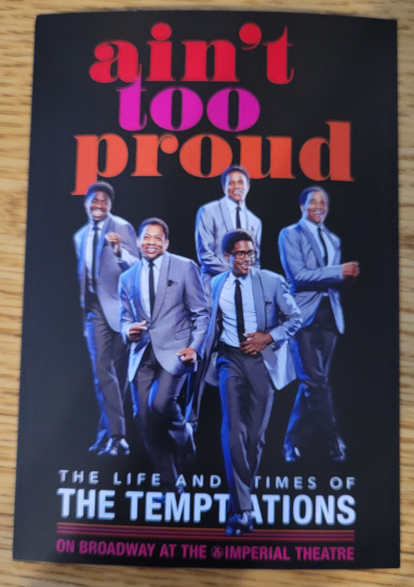 4x6 Ain't Too Proud The Life And Times Of The Temptations Card | eBay